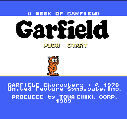 Garfield - A Week of Garfield (Japan) ROM