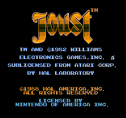 Joust (USA) ROM