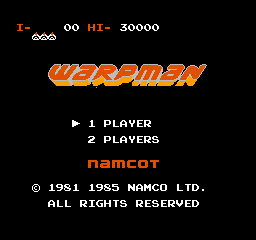 Warpman (Japan) ROM