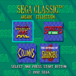 Sega Classics 4-in-1 (U) ISO
