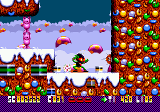 Zool - Ninja of the 'Nth' Dimension (USA) ROM