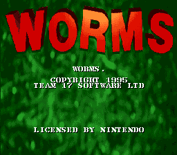 Worms (Europe) ROM