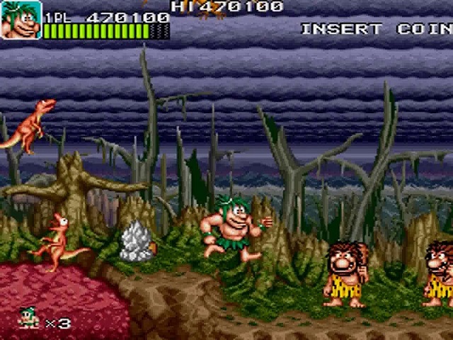 Caveman Ninja (World ver 4) ROM