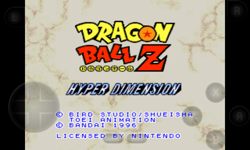 Dragon Ball Z - Hyper Dimension (France) ROM