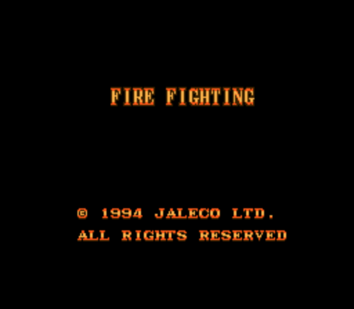 Fire Fighting (Japan) ROM