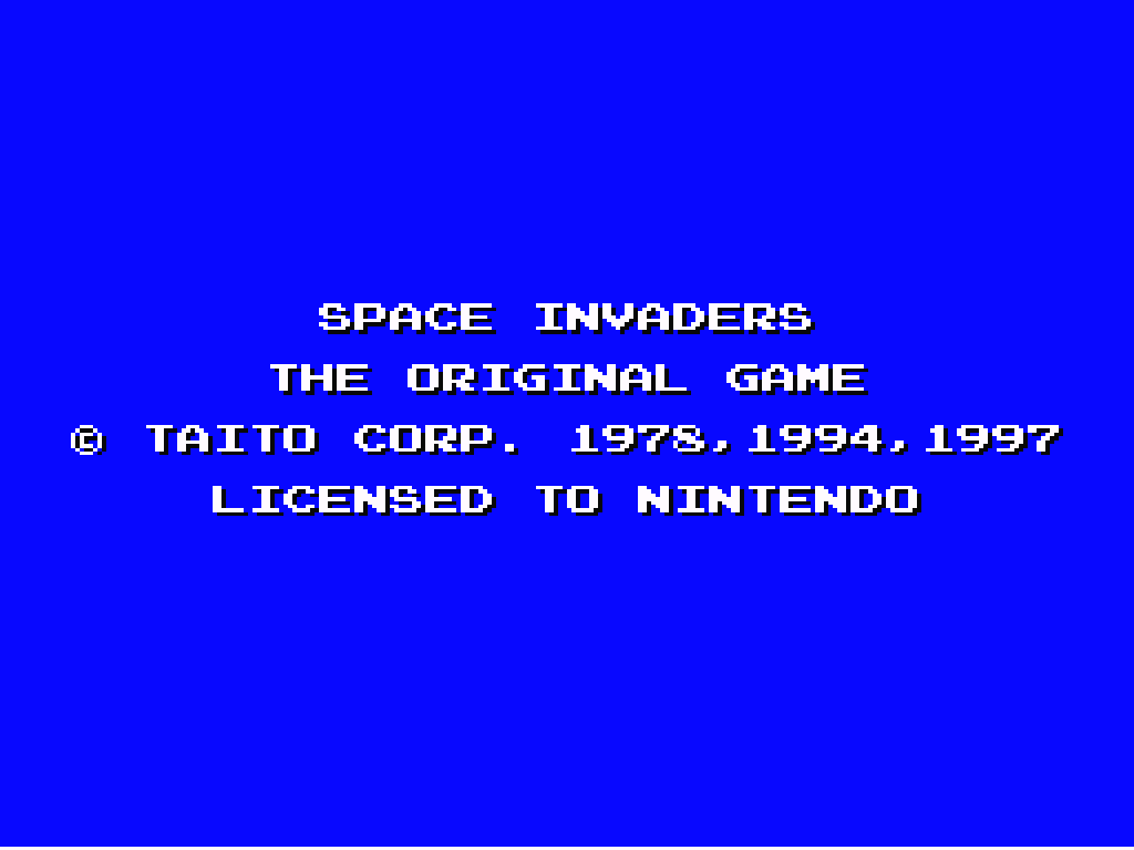 Space Invaders - The Original Game (Europe) ROM
