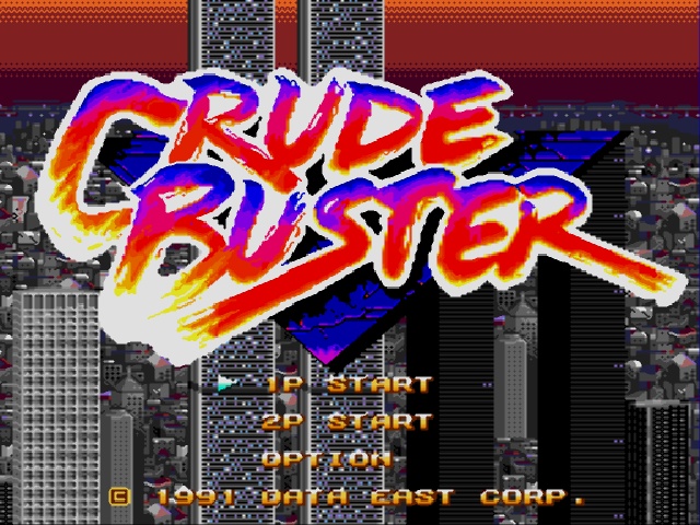 Crude Buster (Japan) ROM Download