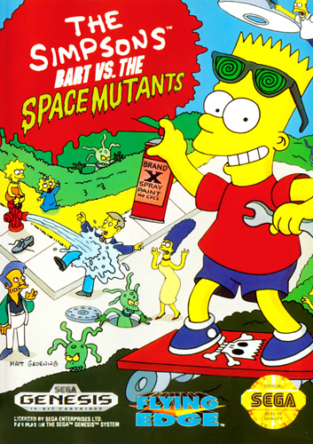 Simpsons, The - Bart Vs The Space Mutants (USA, Europe) ROM