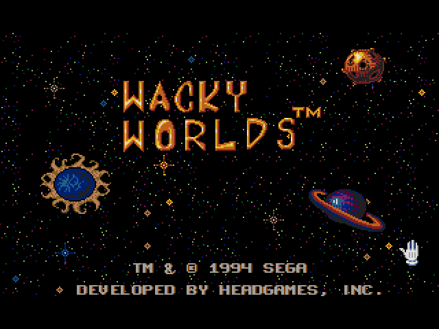 Wacky Worlds Creativity Studio (USA) ROM
