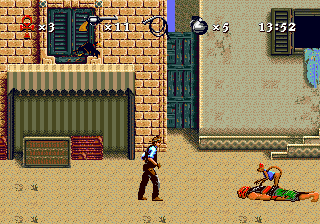 [GBA][Sidescroller] A cowboy-esque game where early on, you shot or ...