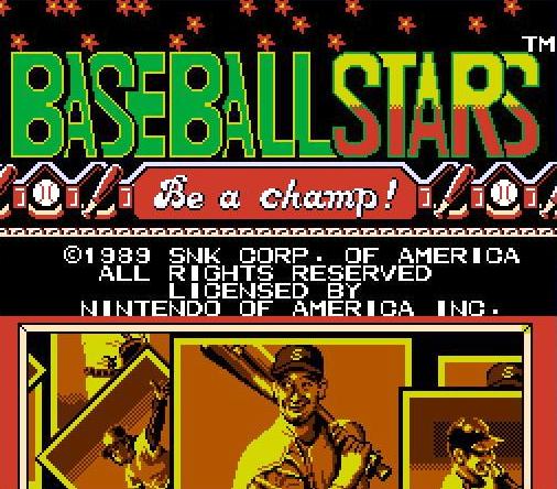 Baseball Stars (USA) ROM