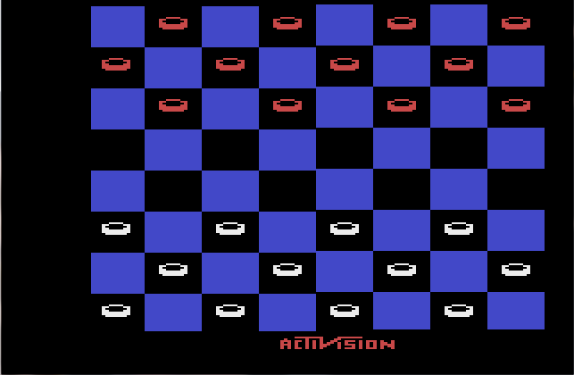 Checkers (1980) (Activision, Alan Miller) (AG-003) ROM