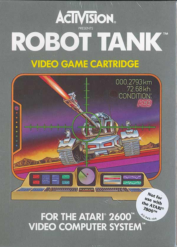 Robot Tank (Robotank) (1983) (Activision, Alan Miller) (AZ-028, AG-028 ...