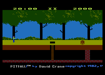Pitfall! (1982) (Activision) ROM