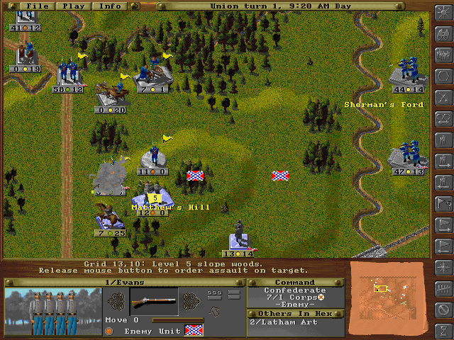 Age of Rifles (1996)(SSI) Game