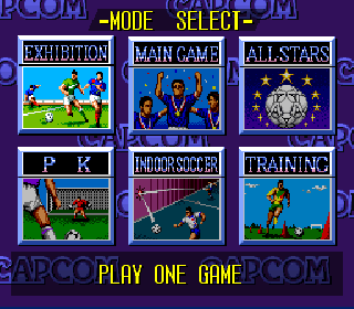Capcom's Soccer Shootout (USA) ROM