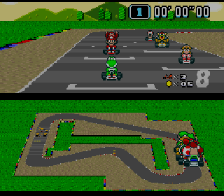 Super Mario Kart (USA) ROM