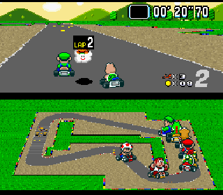 Super Mario Kart (USA) ROM