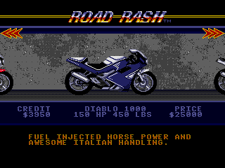 Road Rash (USA, Europe) ROM