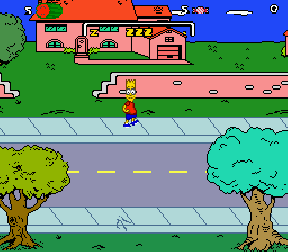 Simpsons, The - Bart's Nightmare (USA, Europe) ROM