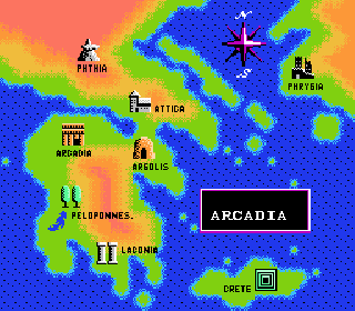 Battle of Olympus, The (USA) ROM