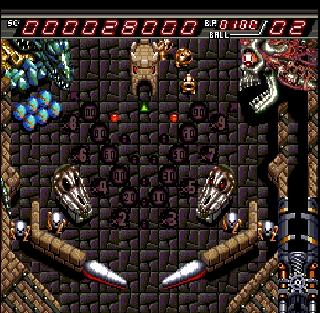Devil's Crush - Naxat Pinball (USA) ROM